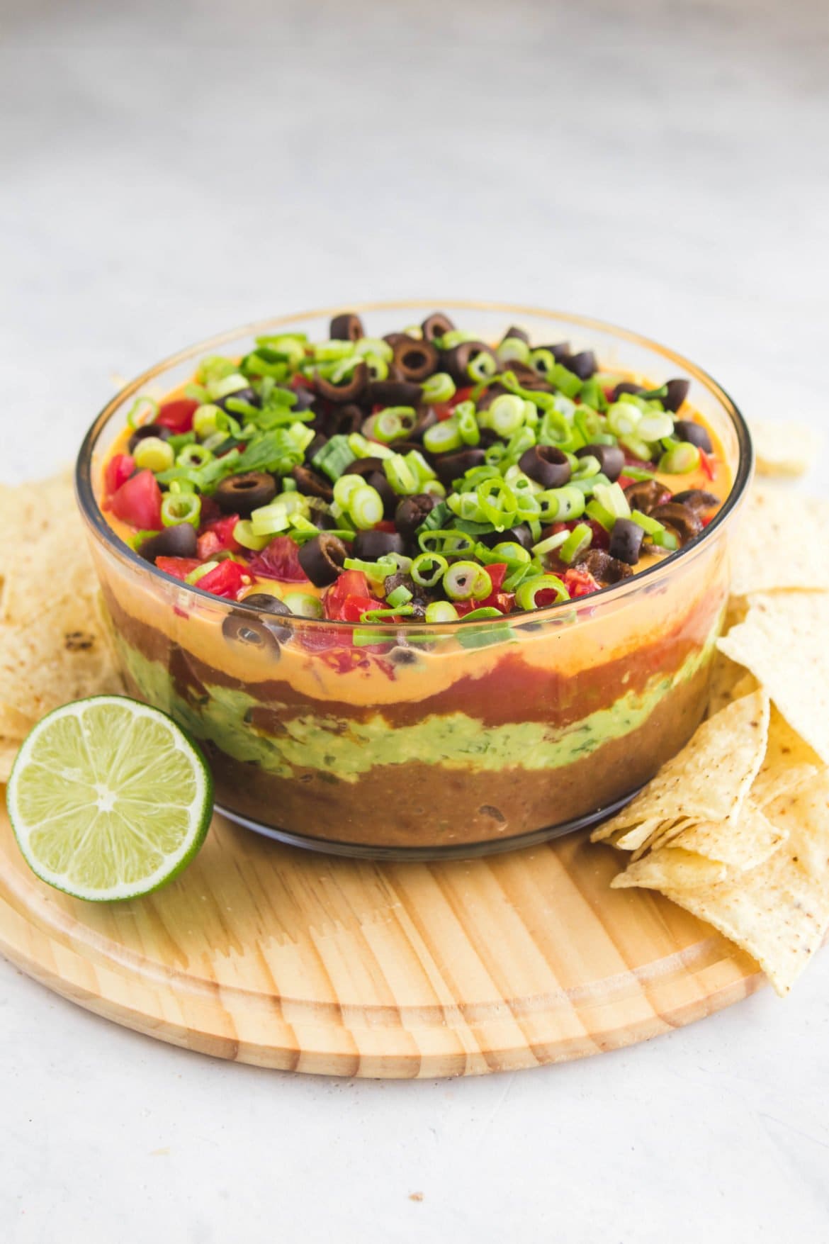 The Ultimate Vegan Seven Layer Dip | This Unruly