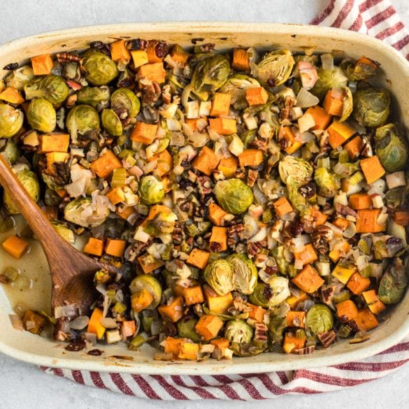 Fall Roasted Vegetable Casserole - From My Bowl