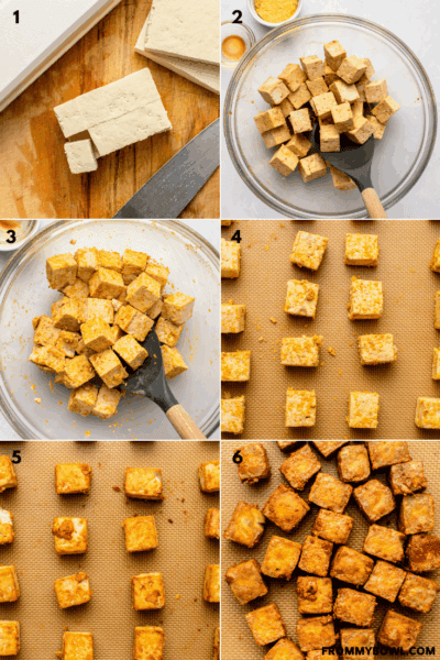 The EASIEST Crispy Tofu Recipe - From My Bowl