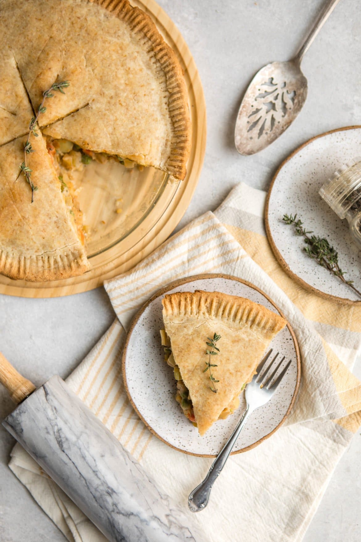 Vegan Chickpea Pot Pie (Gluten & Grain Free!) - From My Bowl