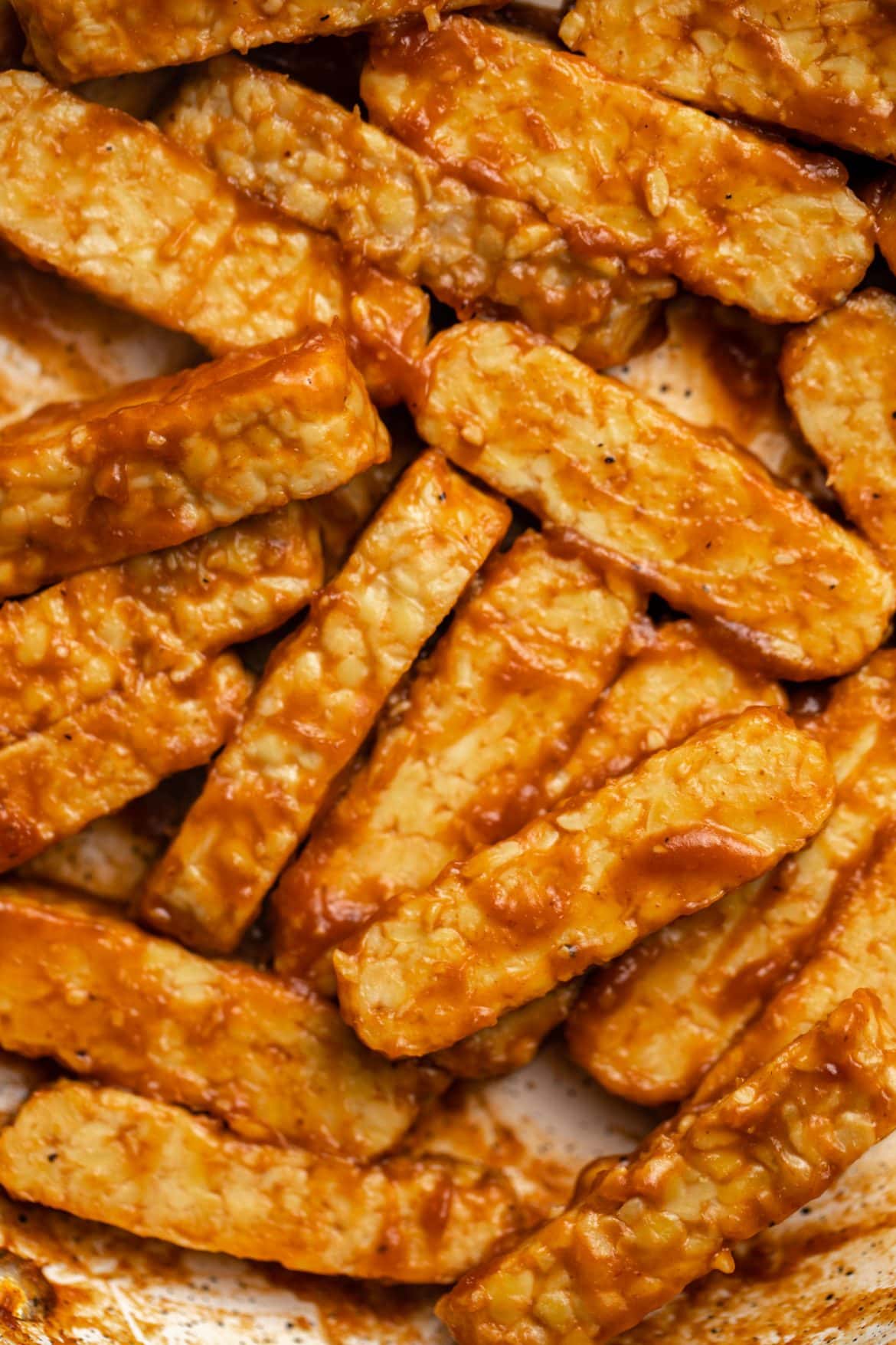 Fuss-Free Sticky BBQ Tempeh - From My Bowl