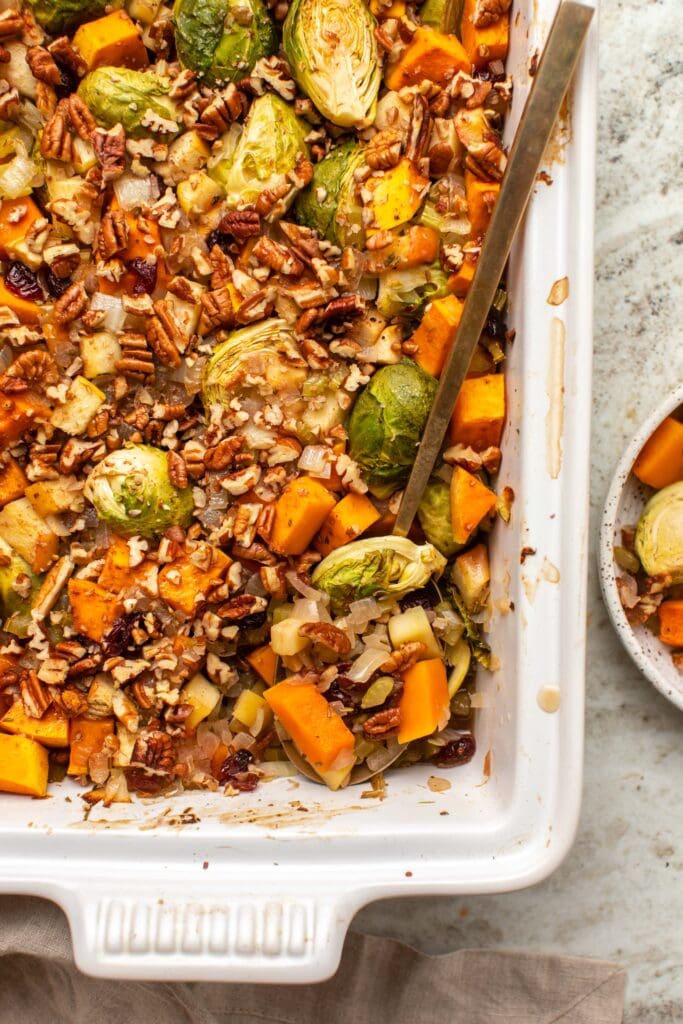 Fall Roasted Vegetable Casserole - From My Bowl