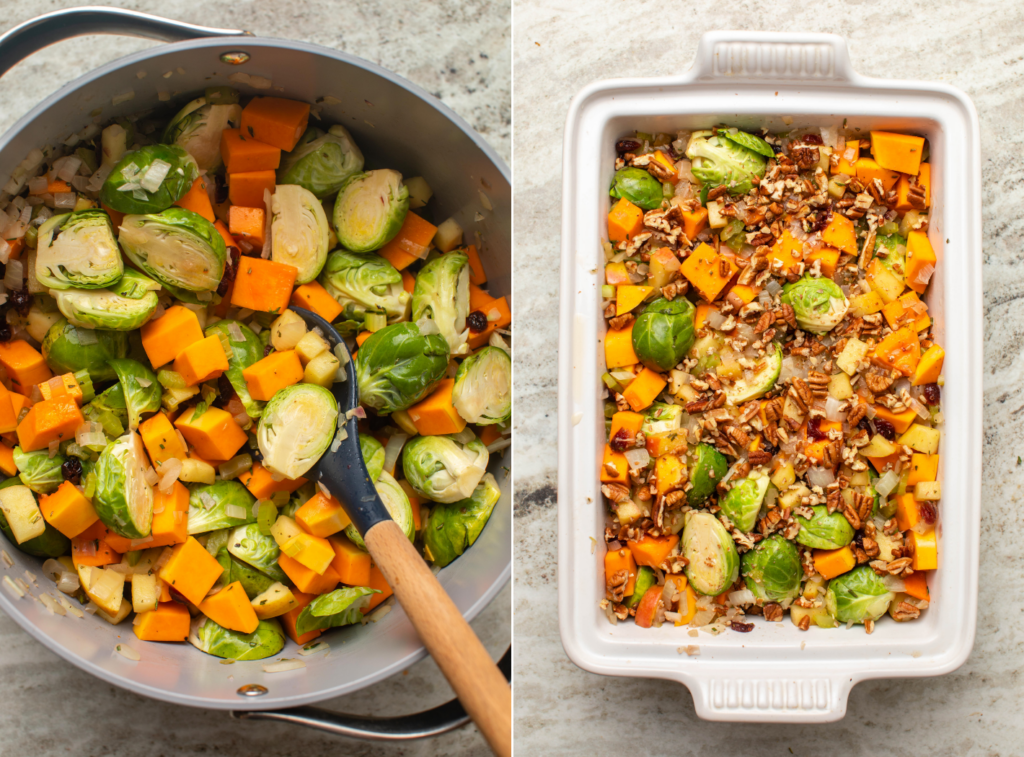 Fall Roasted Vegetable Casserole - From My Bowl