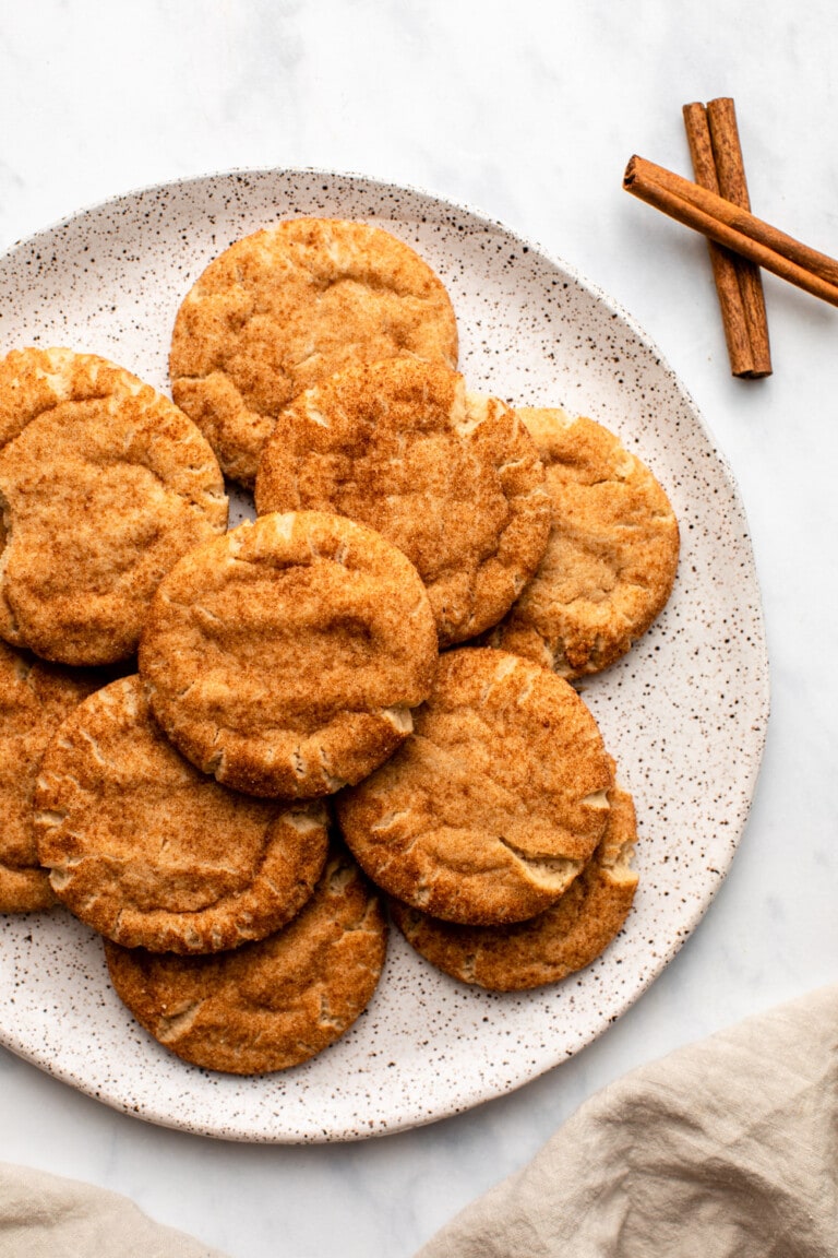 Vegan Snickerdoodles - From My Bowl