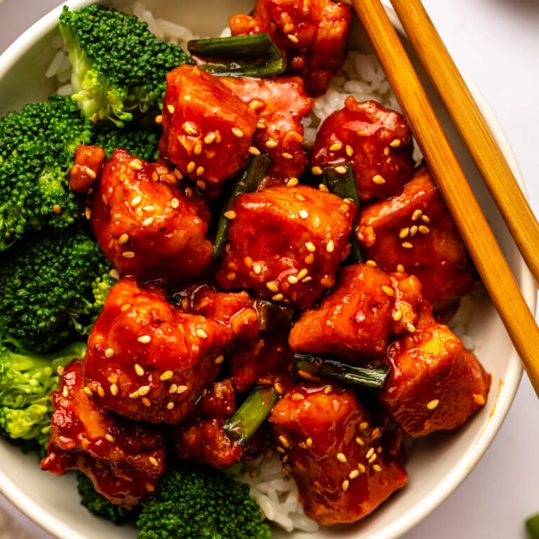 Saucy Gochujang Tofu - From My Bowl