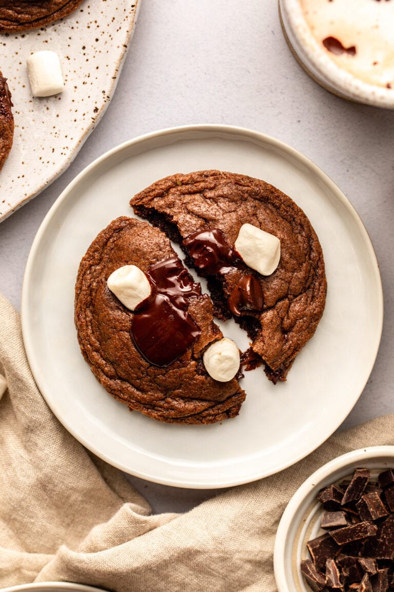 Hot Cocoa Cookies - From My Bowl