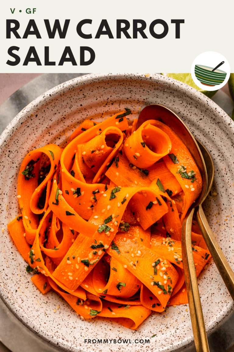 Easy Raw Carrot Salad with Herb Vinaigrette (Viral TikTok Recipe ...