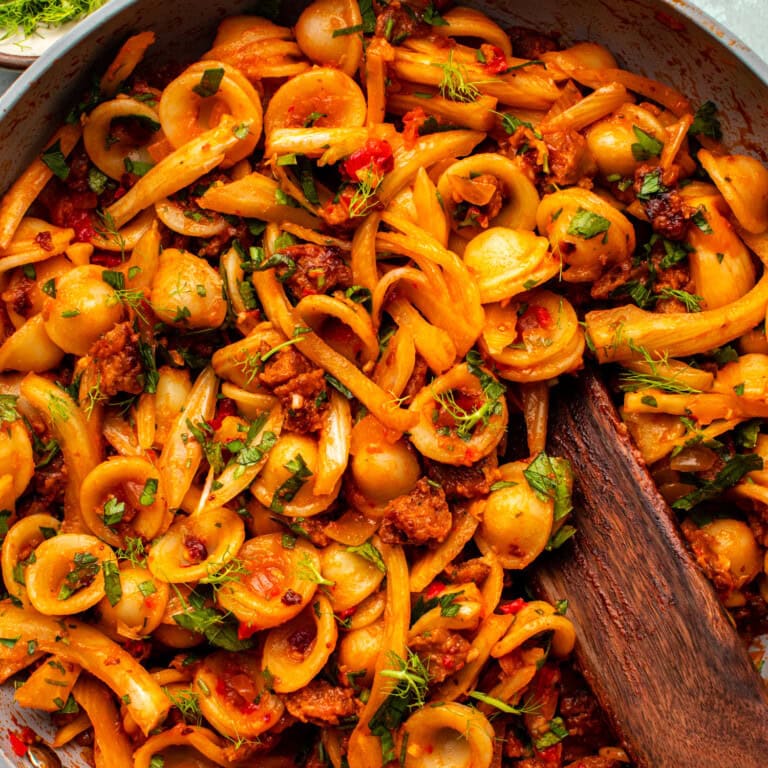 Spicy Sausage Fennel Pasta - From My Bowl