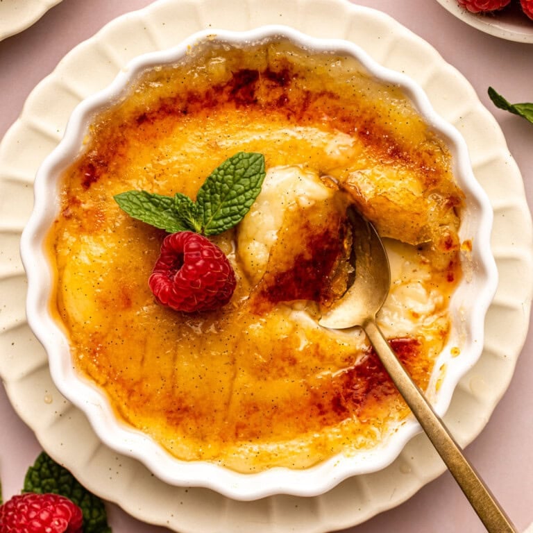 Vegan Crème Brûlée | Nut-Free - From My Bowl