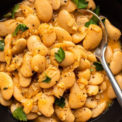 Easy Butter Beans Recipe - From My Bowl