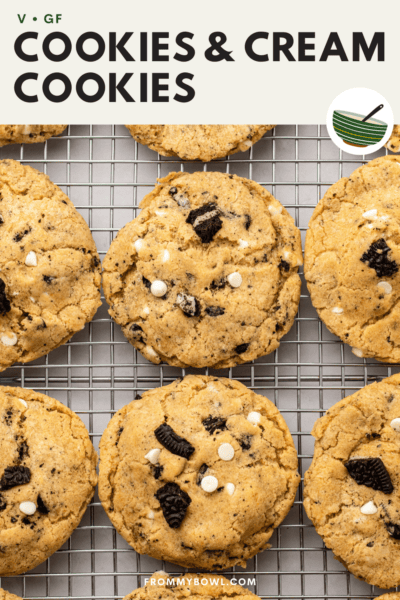 Cookies & Cream Cookies - From My Bowl