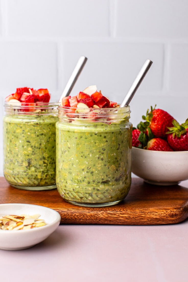 Matcha Overnight Oats - From My Bowl