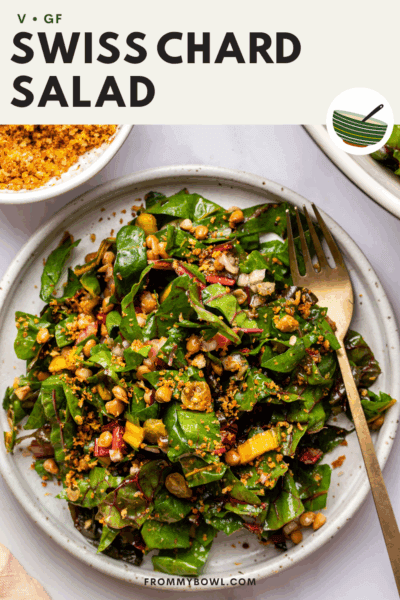 Swiss Chard Salad - From My Bowl
